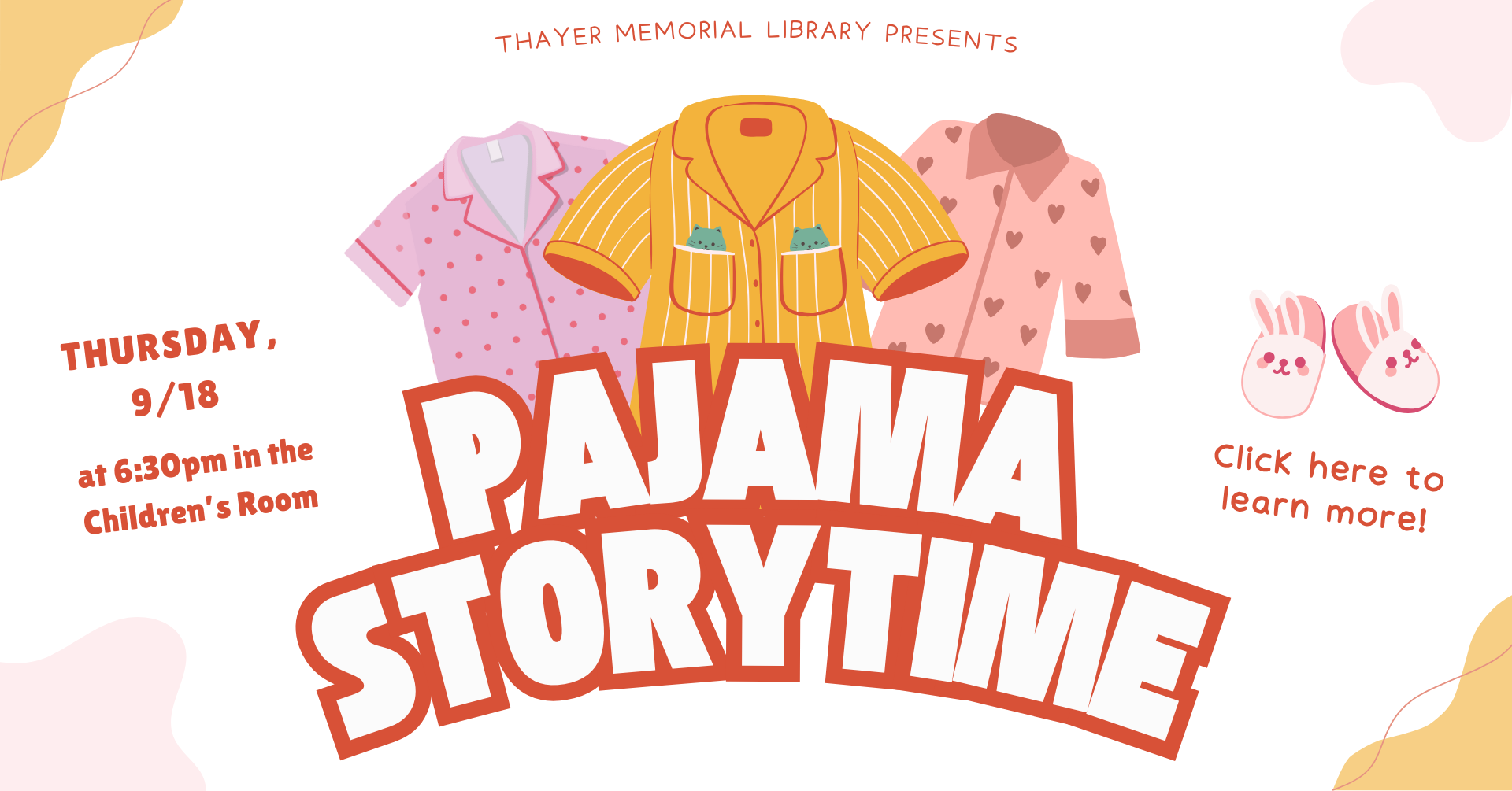 Home Page - Thayer Memorial Library